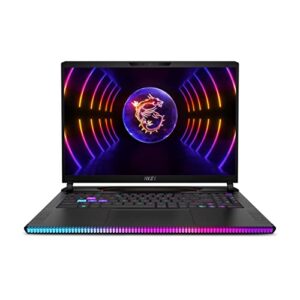 msi raider ge68hx 16" qhd+ 240hz gaming laptop: intel core i9-13950hx, rtx 4060, 16gb ddr5, 1tb nvme ssd, thunderbolt 4, usb-type c, cooler boost 5, win 11 pro: black 13vf-049us