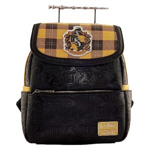 loungefly harry potter 'choose your house' collection: hufflepuff house mini-backpack, amazon exclusive