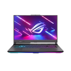 asus rog strix g17 (2023) gaming laptop, 17.3” qhd 240hz, geforce rtx 4060, amd ryzen 9 7945hx, 16gb ddr5, 1tb pcie ssd, wi-fi 6e, windows 11, g713pv-ds94, eclipse gray