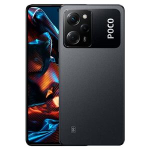 xiaomi poco x5 pro 5g + 4g volte global unlocked 256gb + 8gb gsm 6.67" 108 mp triple camera (only tmobile mint tello usa market) + (car fast car 51w charger bundle) (black)