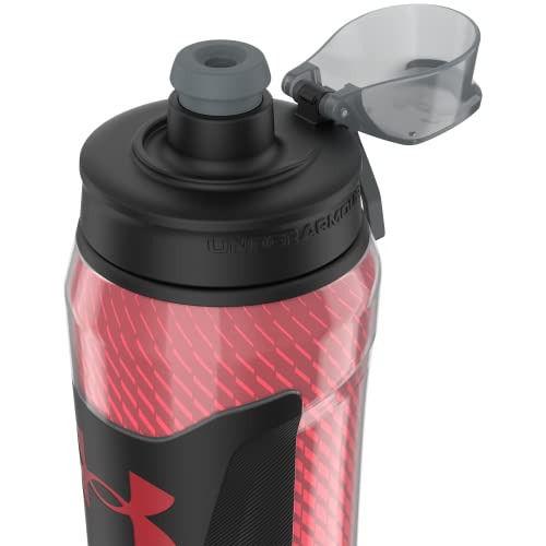 Under Armour UA 28oz Insulated Playmaker Squeeze Red Dash OSFA