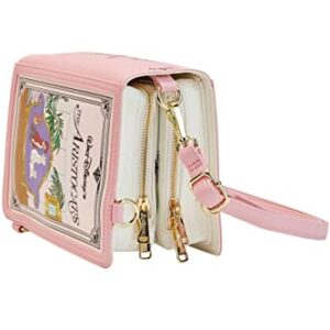 Loungefly Disney Convertible Crossbody Bag The Aristocats Classic Book Pink One Size