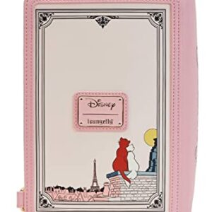 Loungefly Disney Convertible Crossbody Bag The Aristocats Classic Book Pink One Size