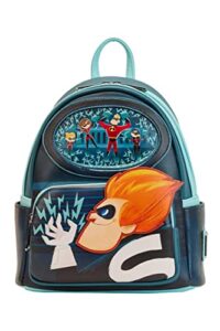 loungefly disney pixar moments incredibles syndrome mini backpack