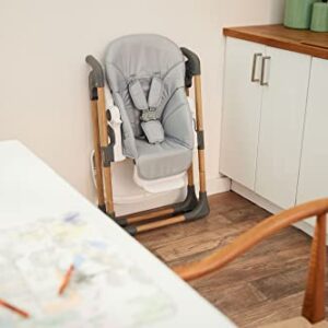 Safety 1st 3-in-1 Grow and Go Plus High Chair, 3 Modes of Use: Infant Recliner, Toddler high Chair, and Child seat, Dunes Edge