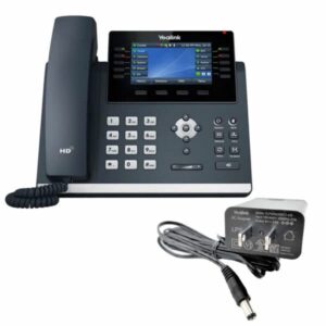 yealink t46u ip phone - power adapters included