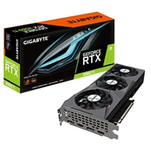 Gigabyte GeForce RTX 3060 Ti Eagle OC D6X 8G Graphics Card, 3X WINDFORCE Fans, 8GB 256-bit GDDR6X, GV-N306TXEAGLE OC-8GD Video Card