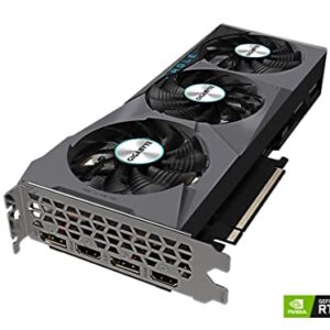 Gigabyte GeForce RTX 3060 Ti Eagle OC D6X 8G Graphics Card, 3X WINDFORCE Fans, 8GB 256-bit GDDR6X, GV-N306TXEAGLE OC-8GD Video Card