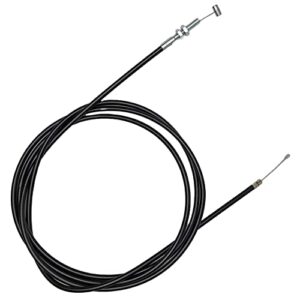 redcap 75" inch universal straight throttle cable for 90cc 110cc 125cc gas scooter, go kart, kandi, mini bike, dirt bike buggy l5c00049fm5020500