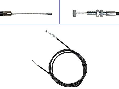 RedCap 75" inch Universal Straight Throttle Cable for 90cc 110cc 125cc Gas Scooter, Go Kart, Kandi, Mini Bike, Dirt Bike Buggy L5C00049FM5020500