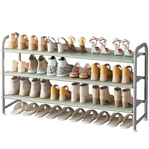 ingiordar shoe rack 3 tier storage organizer for closet entryway