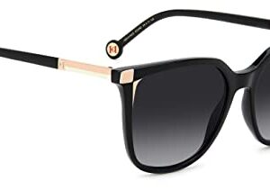 Carolina Herrera HER 0140/S Black Nude/Dark Grey Shaded 54/17/145 women Sunglasses