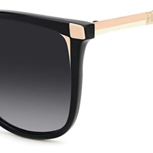 Carolina Herrera HER 0140/S Black Nude/Dark Grey Shaded 54/17/145 women Sunglasses