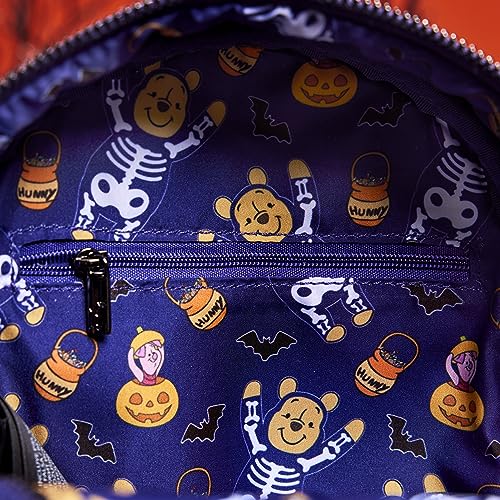 Loungefly Disney Backpack: Winnie The Pooh Skeleton Cosplay Mini-Backpack, Amazon Exclusive