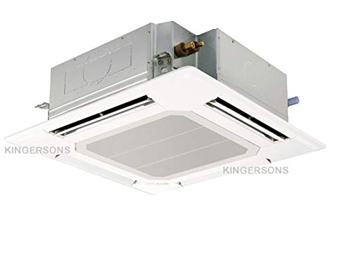 Mitsubishi 12,000 BTU 1 TON Four Way Ceiling Cassette Single Zone Mini Split System - SEER 22 AC & Heat Pump Ductless Ceiling Recessed Cool & Heat