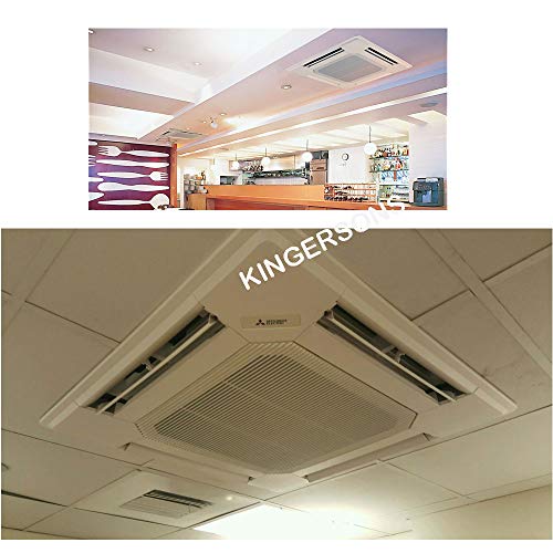 Mitsubishi 12,000 BTU 1 TON Four Way Ceiling Cassette Single Zone Mini Split System - SEER 22 AC & Heat Pump Ductless Ceiling Recessed Cool & Heat