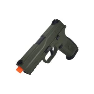 Soft AIR USA FN FNS-9 Spring Airsoft Pistol, 300 FPS, Green