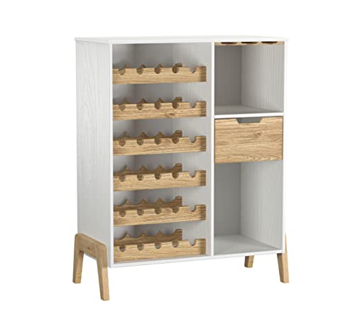 Solid Wood Wine Cabinet, bar Rack - Home Wood Furniture