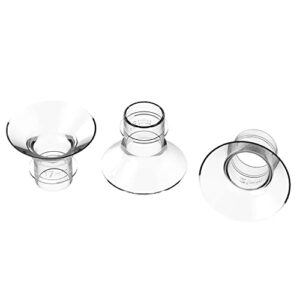 flange insert 3pcs size 17mm 19mm 21mm compatible with fetalplus 3.0 wearable breast pump