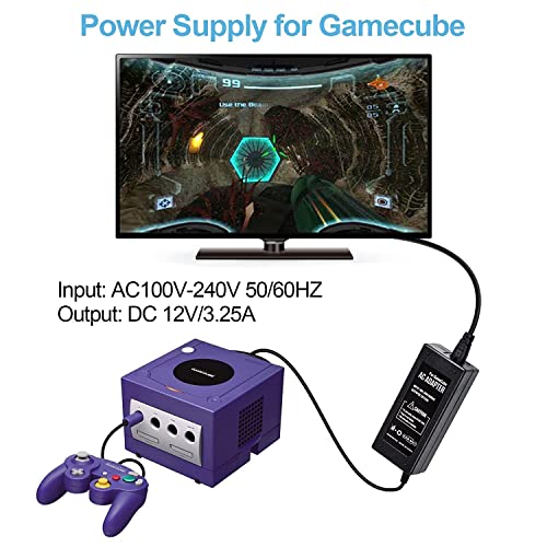 Gamecube Power Cord, Gamecube Power Supply (without av cable)