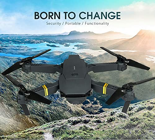 Remote Control Drones with Camera for Adults 4K, Flying Toys with 3-level Flight Speed 4 Channel Drones for Kids 8-12 with Camera Rc Plane Helicopters for Kids Cool Stuff Gifts for Men (Black)