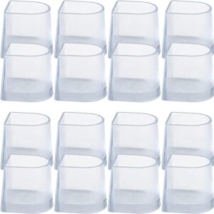 beavorty high heel chair high heel chair high heel protectors transparent heel stoppers 16pcs 10-12mm heel repair caps covers for women wedding grass rubber shoe covers shoe heel protectors