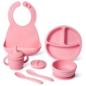 daily kitchen complete baby feeding plate 8-piece set