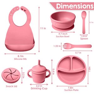 Daily Kitchen Complete Baby Feeding Plate 8-Piece Set