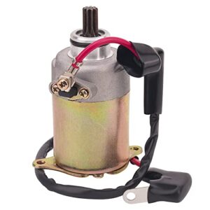 motoyun starter motor compatible with gy6 125cc 150cc atv scooter moped atv go karts quad 4 wheelers taotao baja