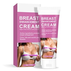 breast enhancement cream, 100g natural breast enlargement cream for breast growth & bigger breast, boob cream with gentle formula to lift, firm & tighten breast