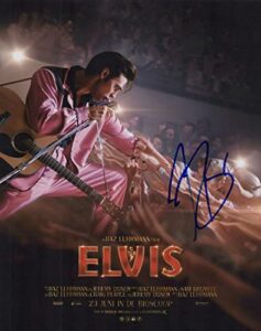 austin butler (elvis) signed 8x10 photo