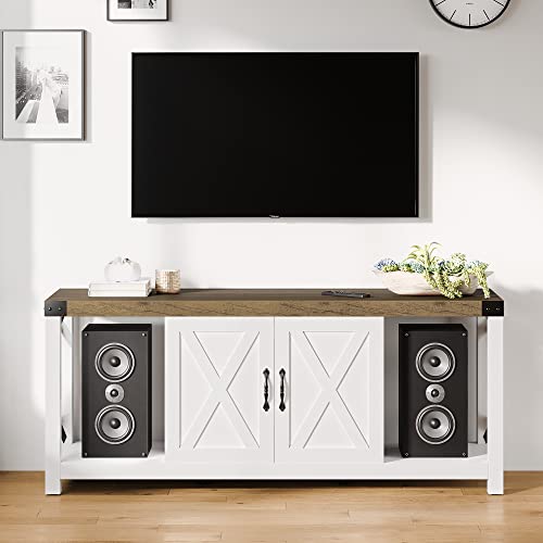 Alkmaar TV-PHO_0VF840BS Television Stand, White