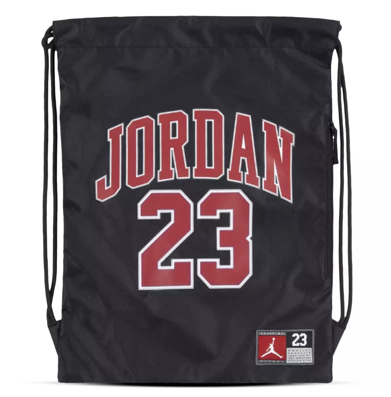 Nike Air Jordan Jersey Gym Sack Bag (Black)