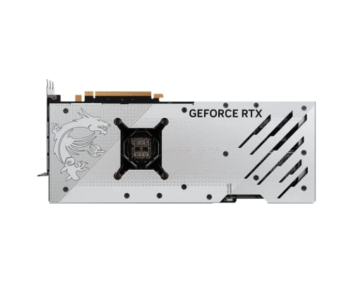 MSI Gaming GeForce RTX 4080 16GB GDRR6X 384-Bit HDMI/DP Nvlink Tri-Frozr 3 Ada Lovelace Architecture Graphics Card (RTX 4080 16GB Gaming X Trio White)