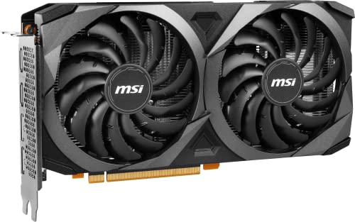 MSI Gaming GeForce RTX 3050 8GB GDRR6 128-Bit HDMI/DP PCIe 4 Torx Twin Fans Ampere OC Graphics Card (RTX 3050 Ventus 2X 8G OCV1)