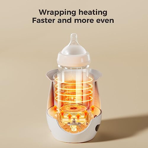 Baby Bottle Warmer for Breastmilk | Fast Water Warmer for Baby Formula | Easy-to-use | BOLOLO Baby Water Warmer with Precise Temperature Control, Large Diameter, BPA-Free