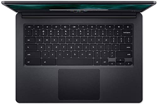 acer 2023 Flagship Chromebook 14" FHD 1080p IPS Touchscreen Light Computer Laptop, Intel Celeron N4020 (Upto 2.6GHz, 4GB RAM, 64GB eMMC, HD Webcam, WiFi 5, 12+ Hours Battery, Chrome OS+MarxsolCables