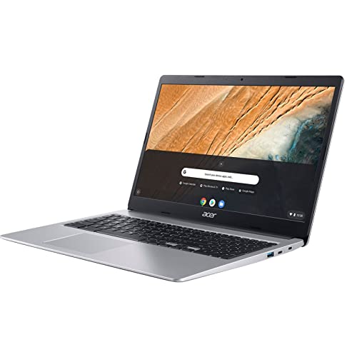 Acer Chromebook 315 Touchscreen Laptop| 15.6 FHD IPS Display| Google Chrome OS| 4G 64GeMMC| Intel Celeron N4020 | Wi-Fi 5 |Numeric Keyboard |USB Type-C |Long Battery Life| Webcam| Cloth (Touchscreen)