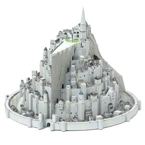 metal earth premium series lord of the rings minas tirith 3d metal model kit fascinations