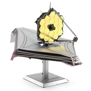 metal earth james webb space telescope 3d metal model kit fascinations