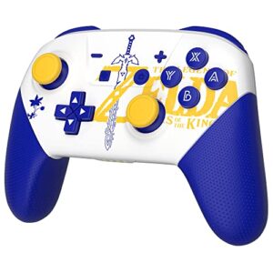 switch controllers,switch pro controller compatible for switch/switch lite/oled,gamepad pro controllers wireless remote replacement with joysticks support dual vibration/motion control/6-axis gyro