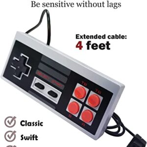 SFABF Classic Edition Mini Retro Game Console,AV Output Plug & Play Classic Mini Video Games, Built-in 620 Games with 2 Classic Controllers, Birthday Gifts Choice for Children/Adults