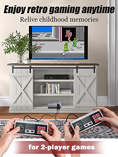 SFABF Classic Edition Mini Retro Game Console,AV Output Plug & Play Classic Mini Video Games, Built-in 620 Games with 2 Classic Controllers, Birthday Gifts Choice for Children/Adults