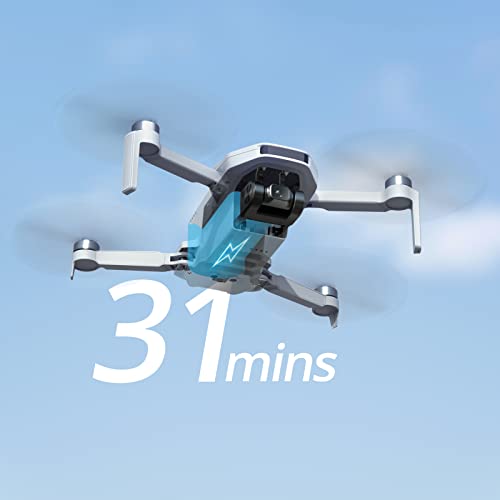 Potensic ATOM SE Drones with Camera for Adults 4K EIS, Under 249g, 4KM Long Transmission, Level 5 Wind Resistance, 31 Mins Flight, GPS Auto Return, Portable and Foldable Drone for Beginners