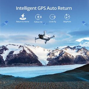 Potensic ATOM SE Drones with Camera for Adults 4K EIS, Under 249g, 4KM Long Transmission, Level 5 Wind Resistance, 31 Mins Flight, GPS Auto Return, Portable and Foldable Drone for Beginners