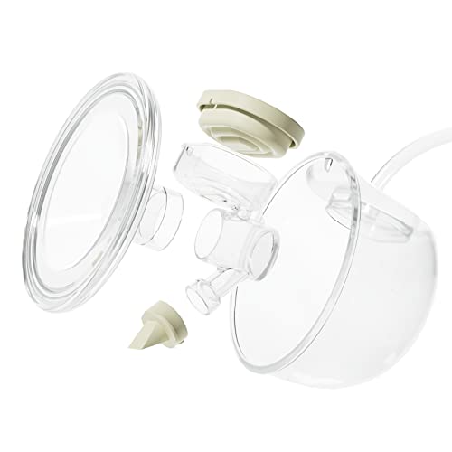 Phanpy Wearable Breast Pump Milk Collector Cup, New Cup Parts, Original Phanpy Breast Pump Replacement Accessories, 24 mm Flange and 20mm Insert Included, 15 oz / 420 ml, 2 Piece