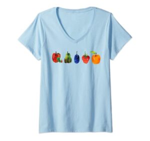 hungry caterpillar fruit always hungry caterpillar v-neck t-shirt