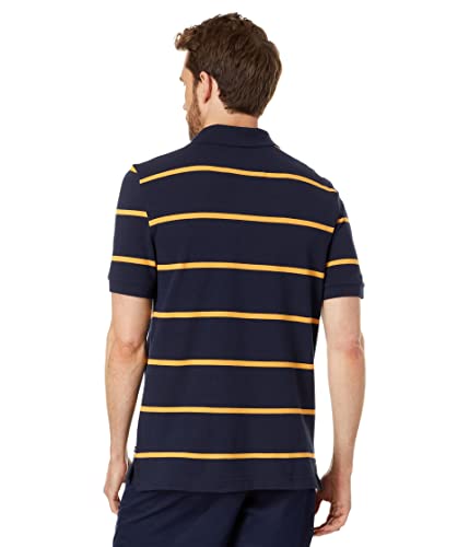 Nautica Men's Classic Fit Striped Deck Polo, Navy, XX-Large