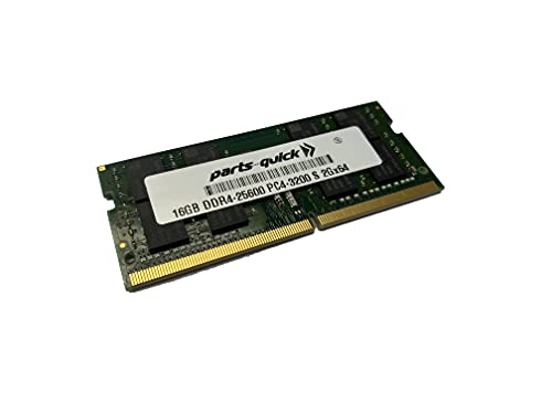 parts-quick 16GB Memory for Dell Inspiron 14 (7420) 2-in-1 Compatible DDR4 SODIMM 3200MHz RAM