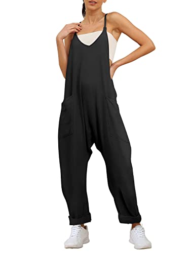 Jumpsuits for Women Casual Summer Rompers Maternity Clothes Baggy Harem Overalls Onesie Jumpers Comfy Dressy Outfits 2023